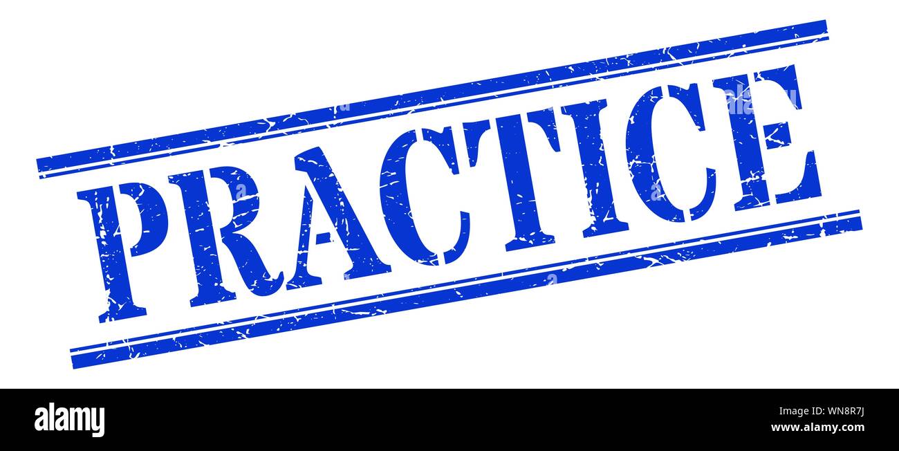 practice stamp. practice square grunge sign. practice Stock Vector ...