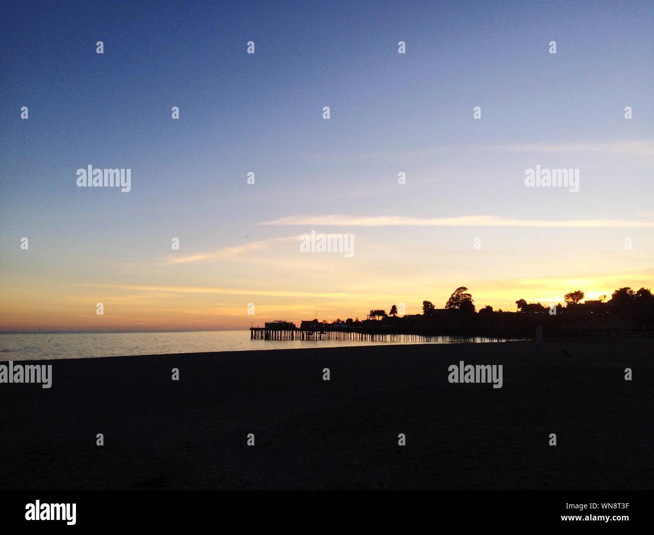 Sunset at capitola hi-res stock photography and images - Alamy