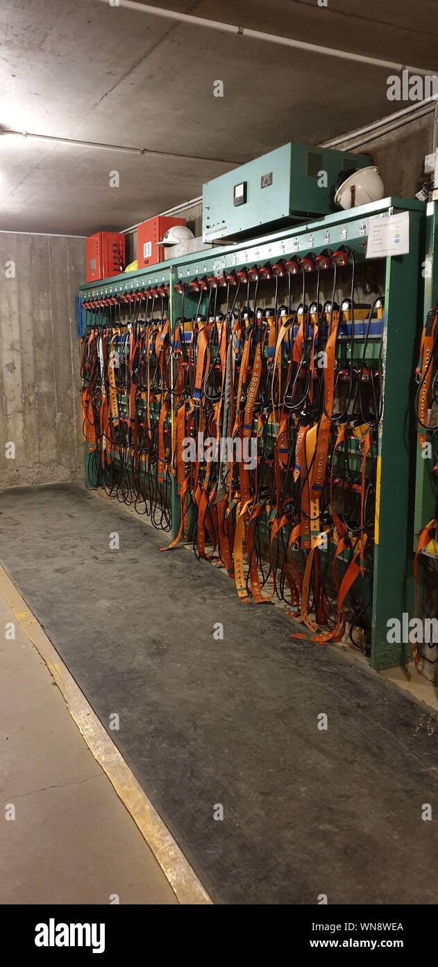 Underground safety gear hi-res stock photography and images - Alamy