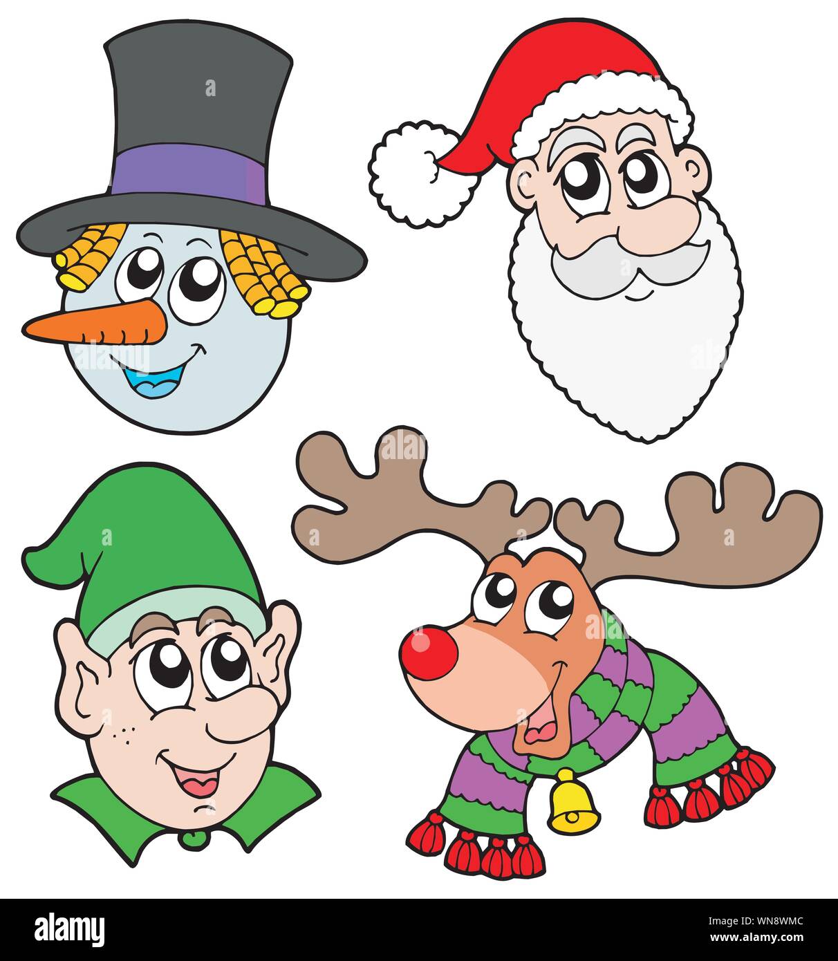 Faces detail Stock Vector Images - Alamy