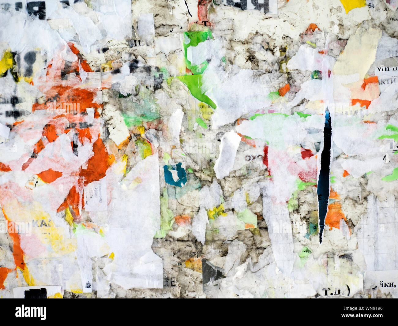 Damaged posters hi-res stock photography and images - Alamy