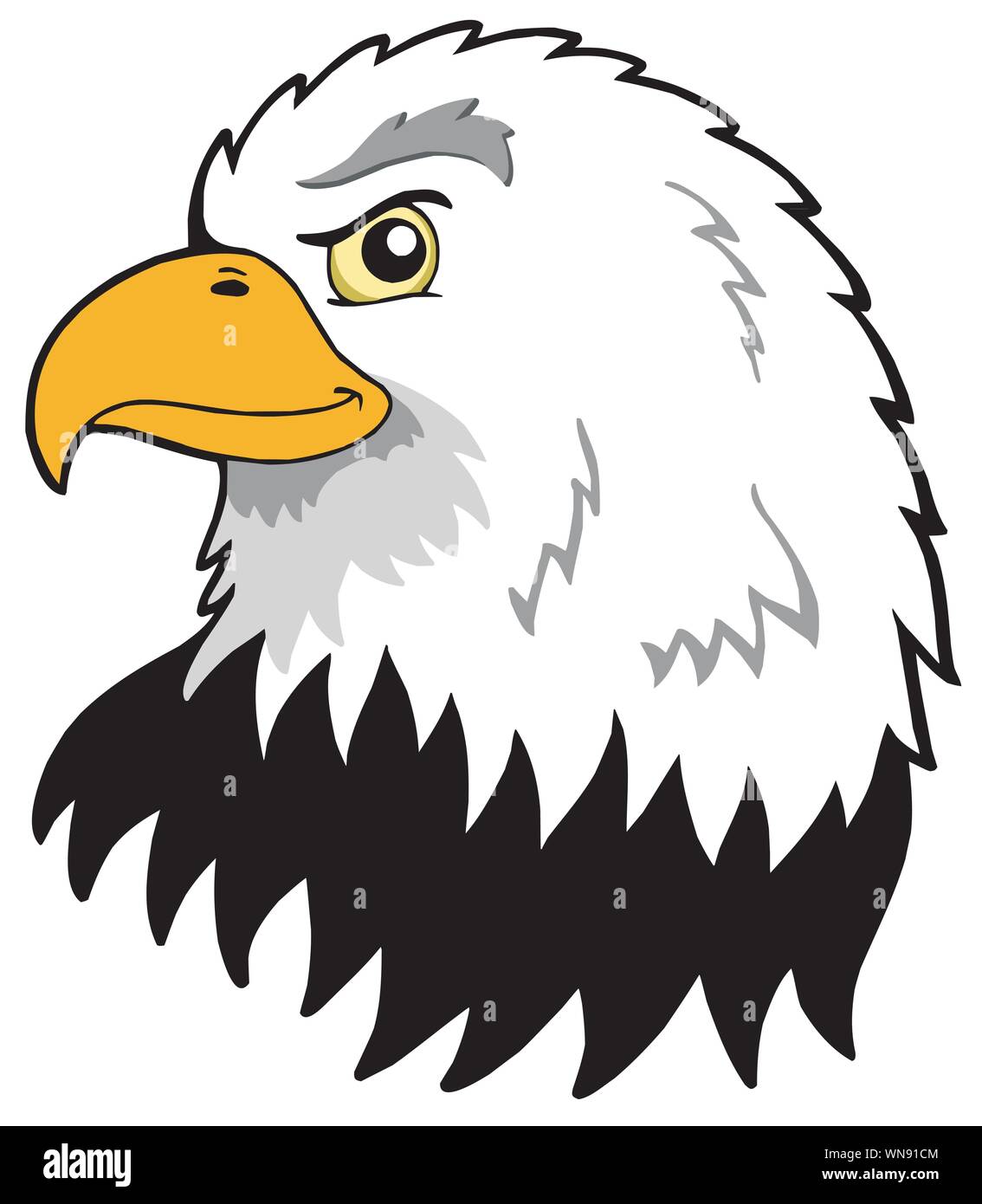 American eagles head Stock Vector Image & Art - Alamy