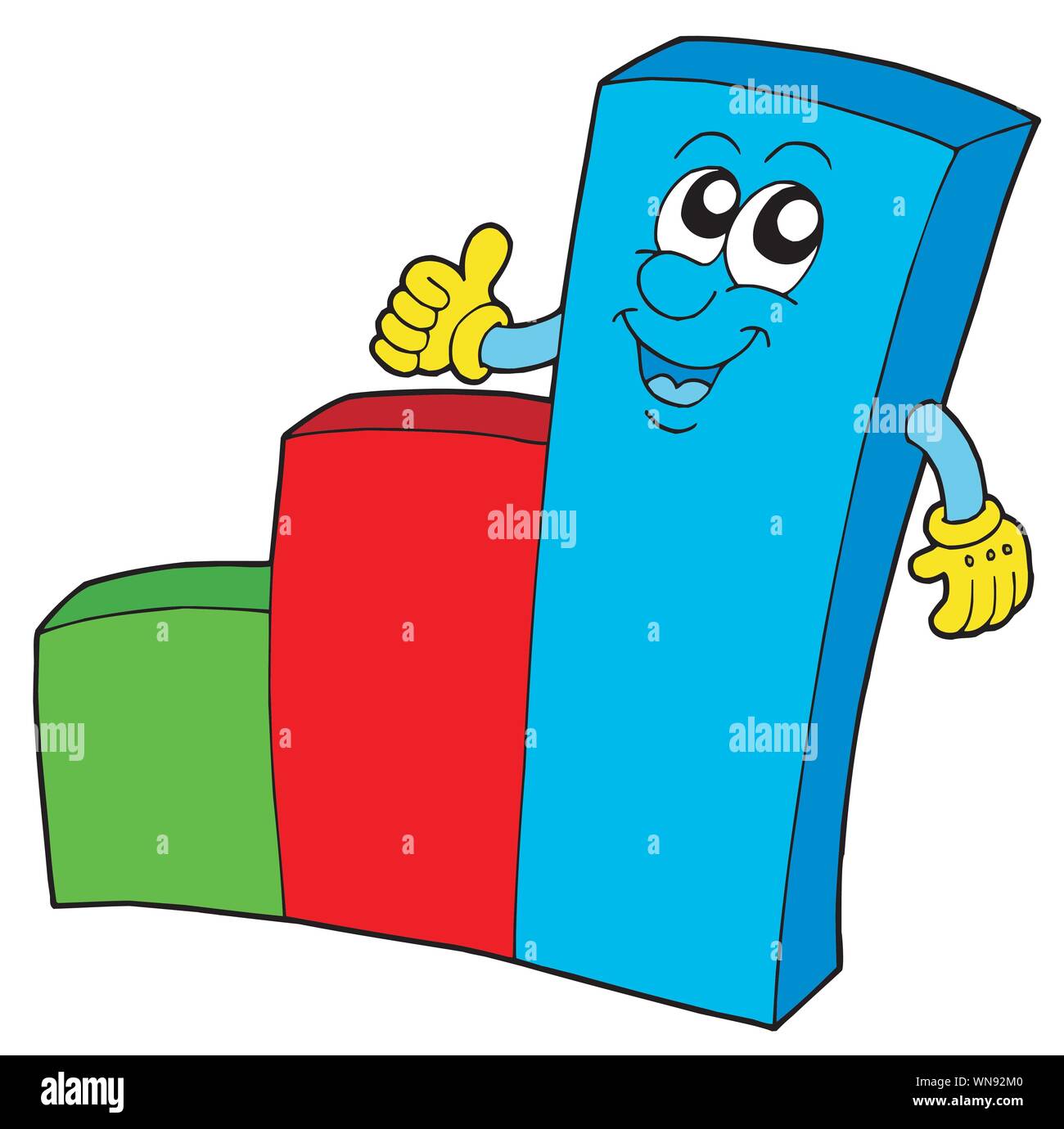 Colorful financial graphs charts Stock Vector Images - Alamy