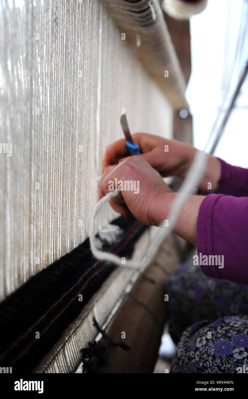 Weaving Carpet High Resolution Stock Photography and Images - Alamy
