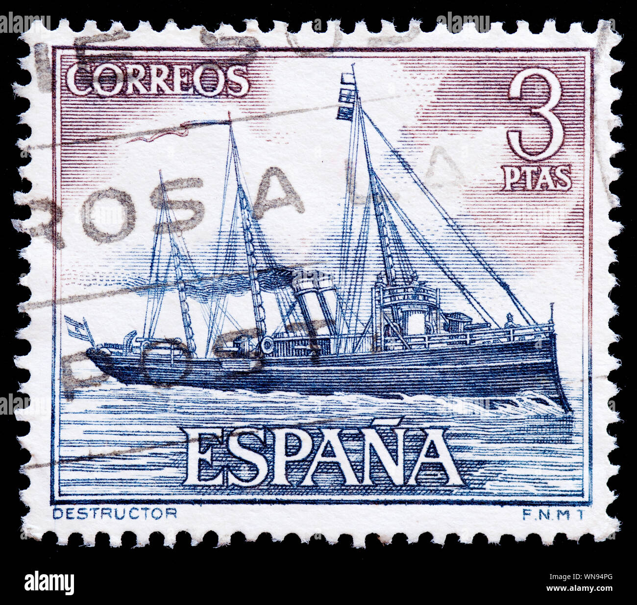 Spain Stamp Postage High Resolution Stock Photography and Images - Alamy