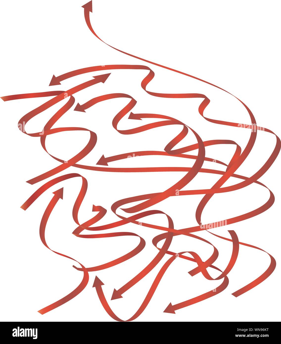 Curving design Cut Out Stock Images & Pictures - Alamy