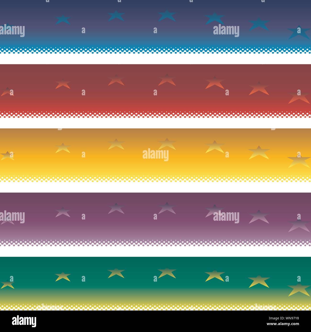 Wave Banner Set Stock Vector Image & Art - Alamy