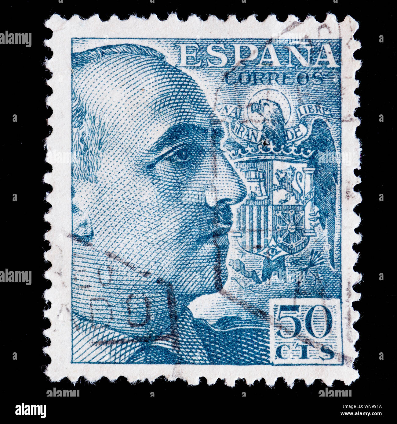 Spain Stamp Postage High Resolution Stock Photography and Images - Alamy