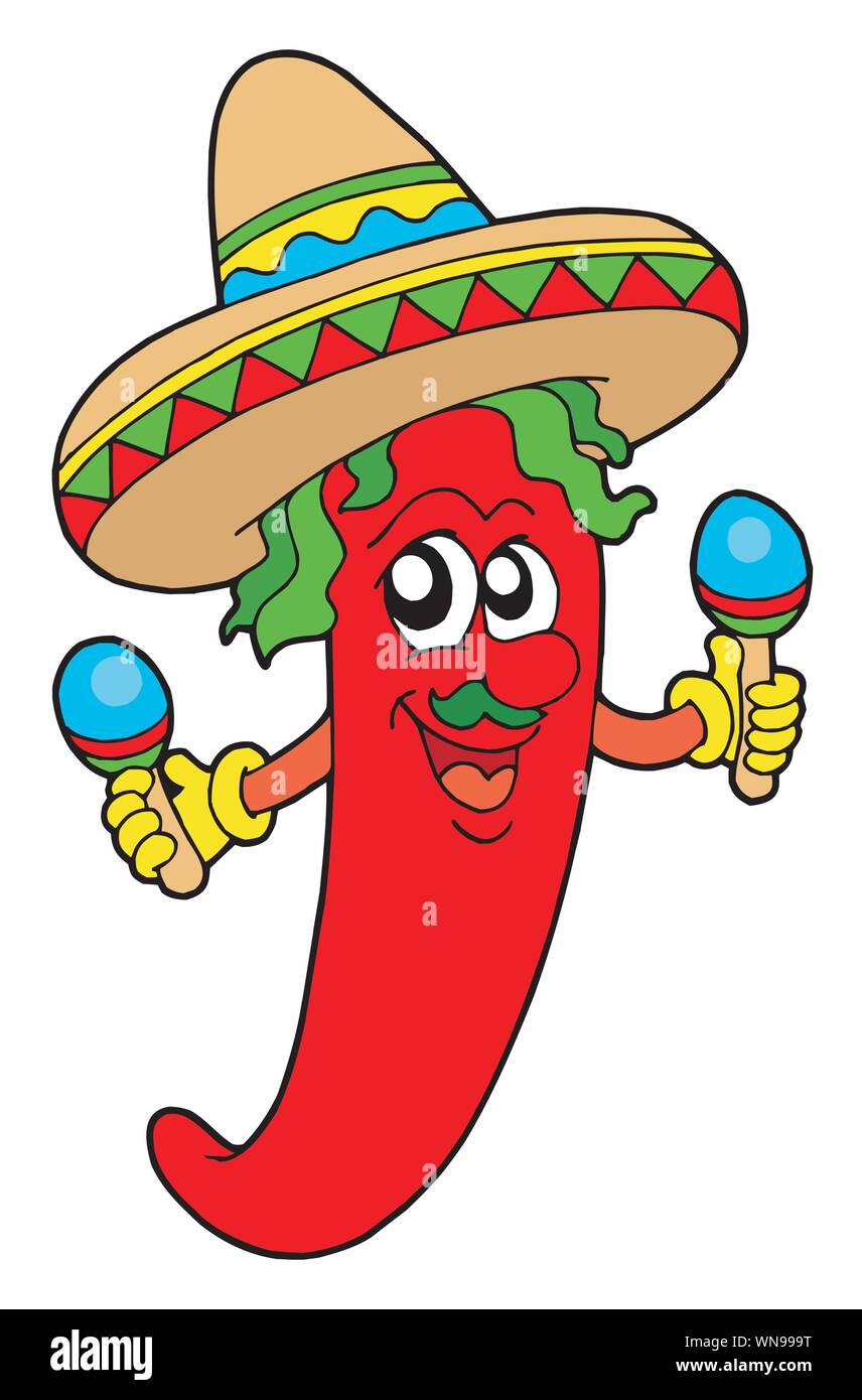 Chilli singer Stock Vector Images - Alamy