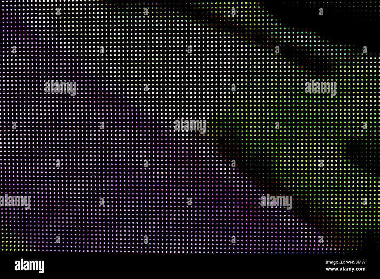 Colorful of the LED screen shows in the work Stock Photo - Alamy