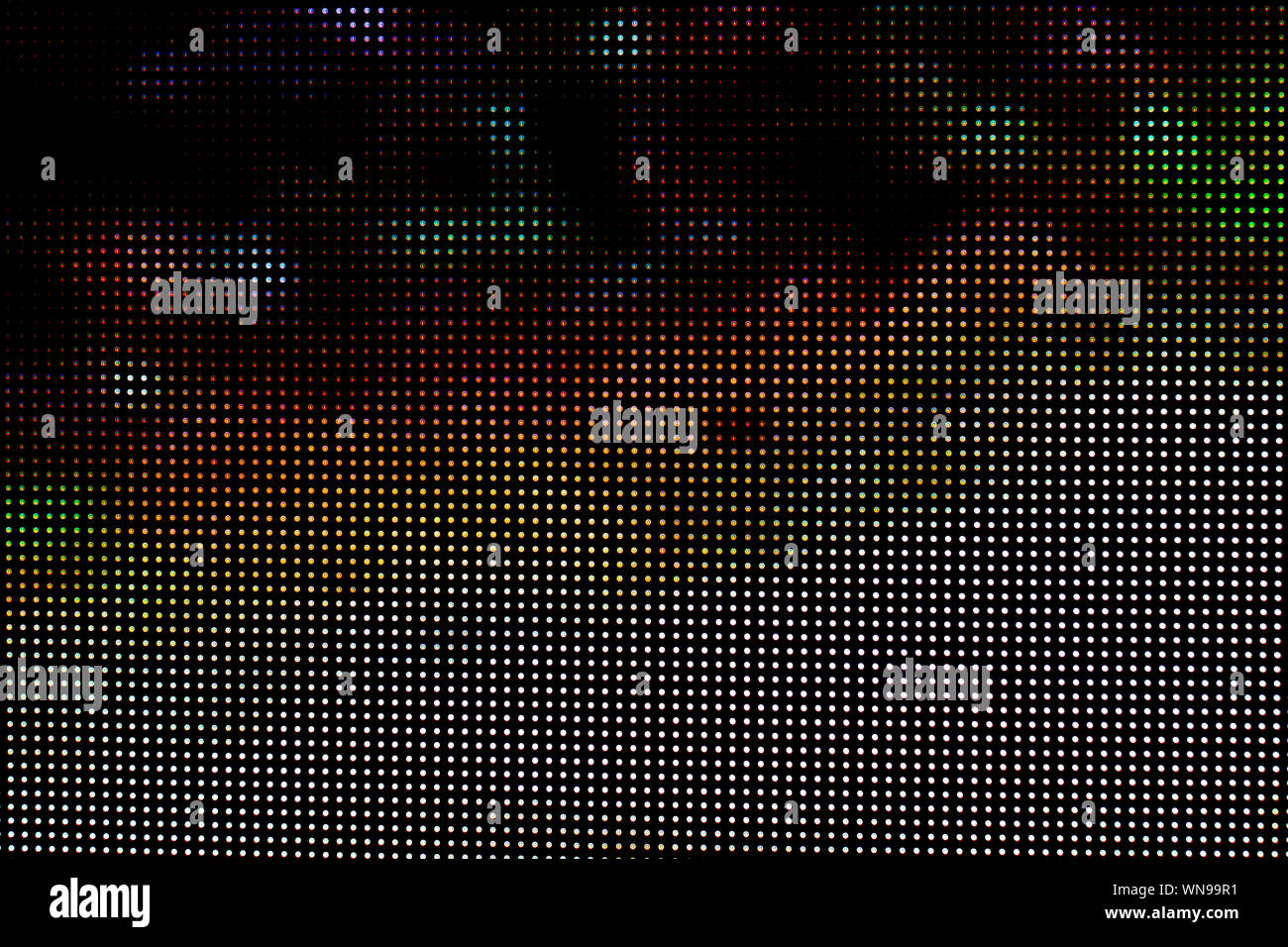 Colorful of the LED screen shows in the work Stock Photo - Alamy