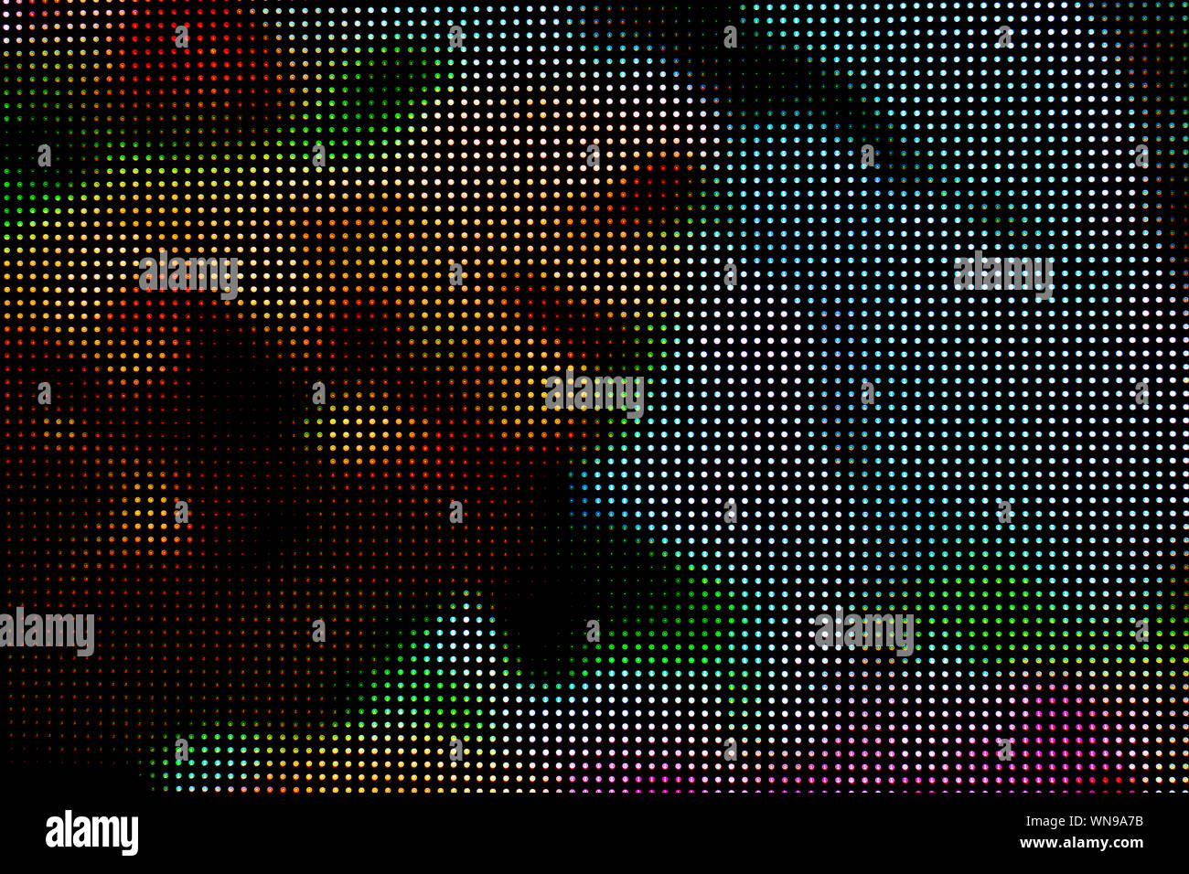 Colorful of the LED screen shows in the work Stock Photo - Alamy