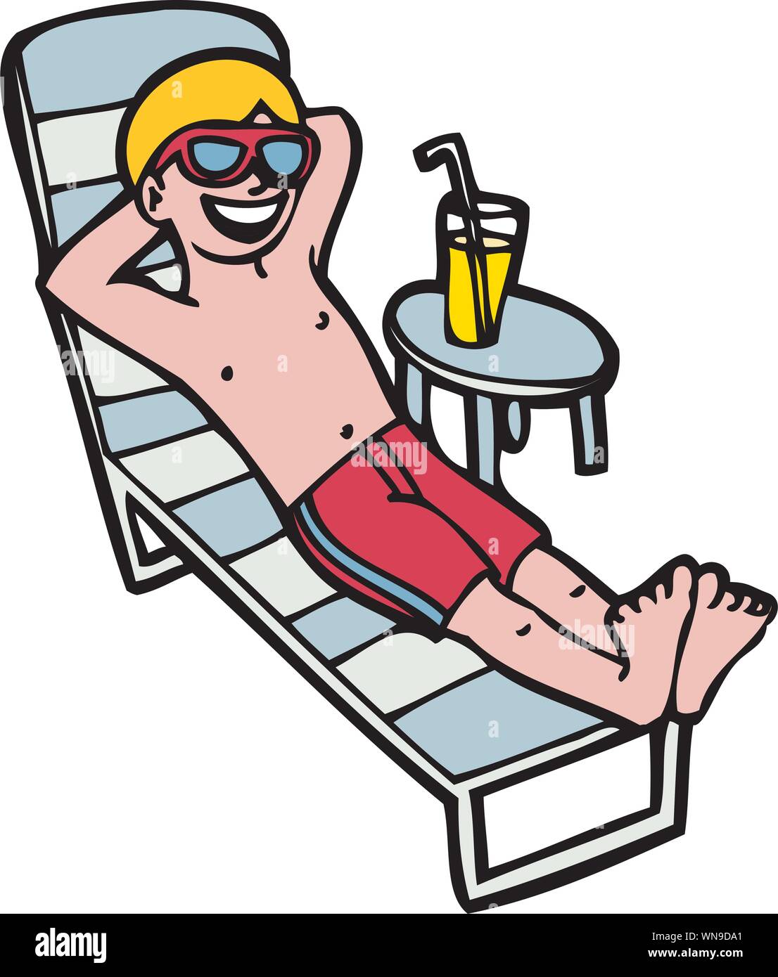 Child sun protection Stock Vector Images - Alamy