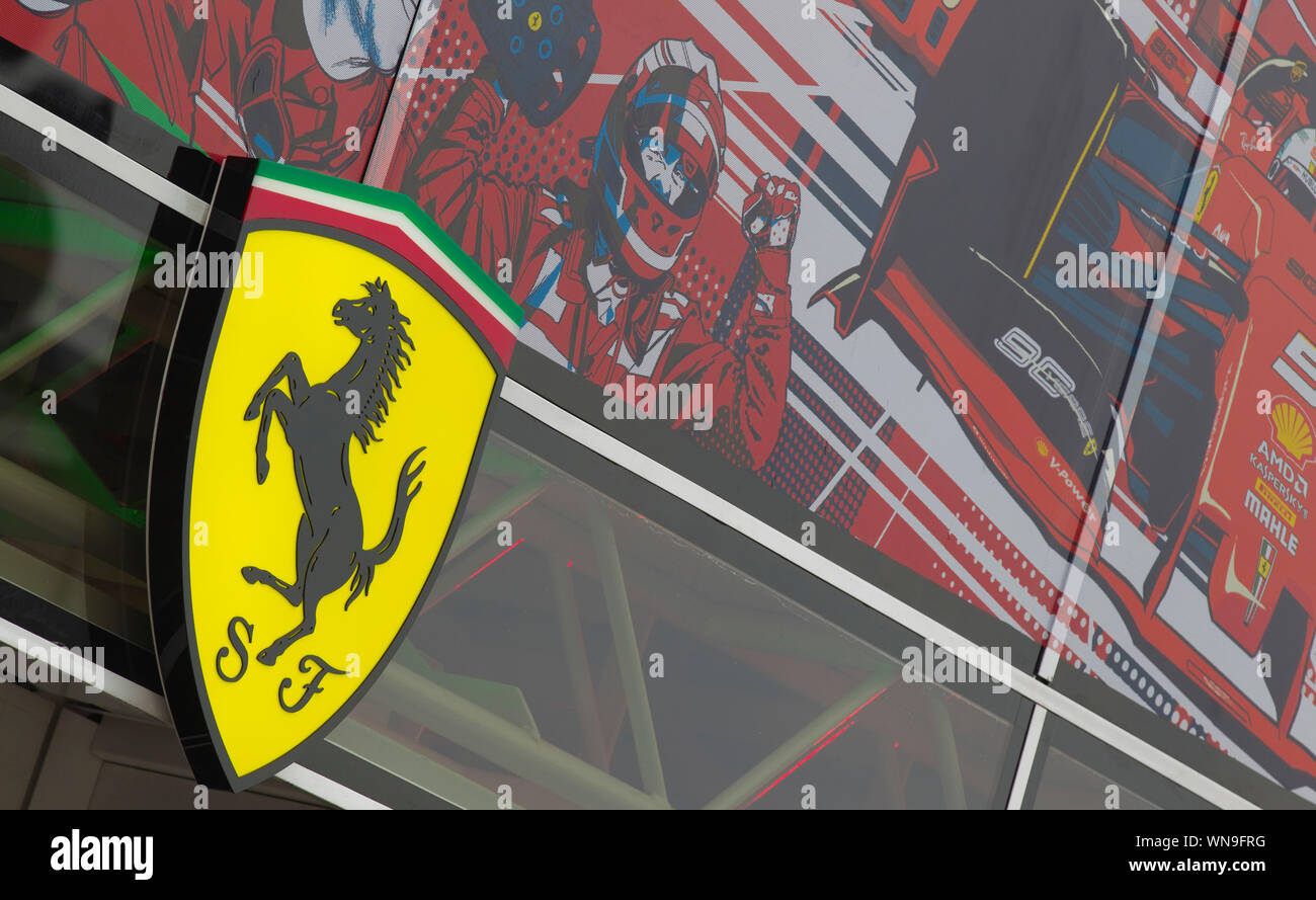 Ferrari paddock atmosphere hi-res stock photography and images - Alamy