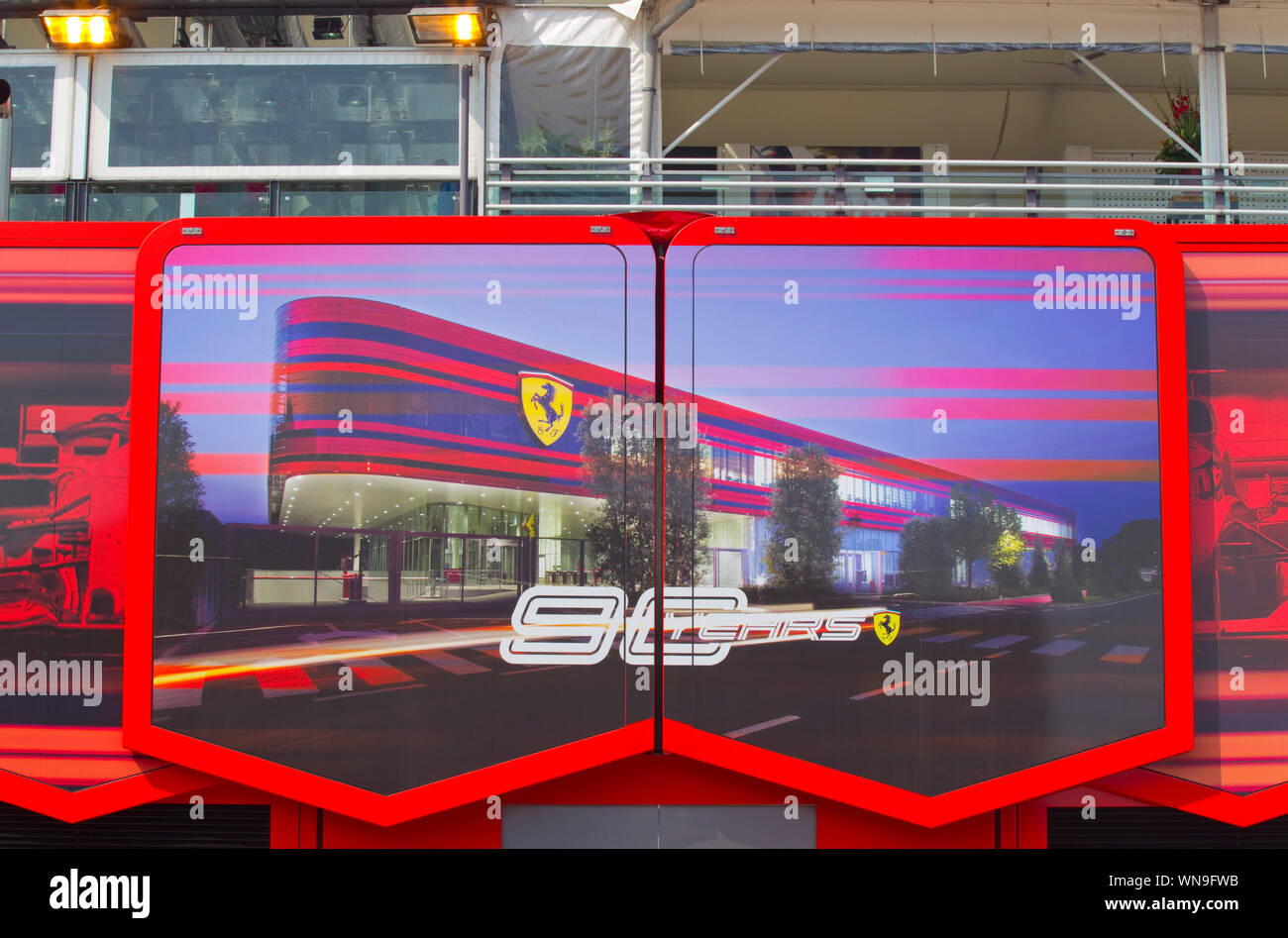 Paddock atmosphere ferrari motorhome hi-res stock photography and ...
