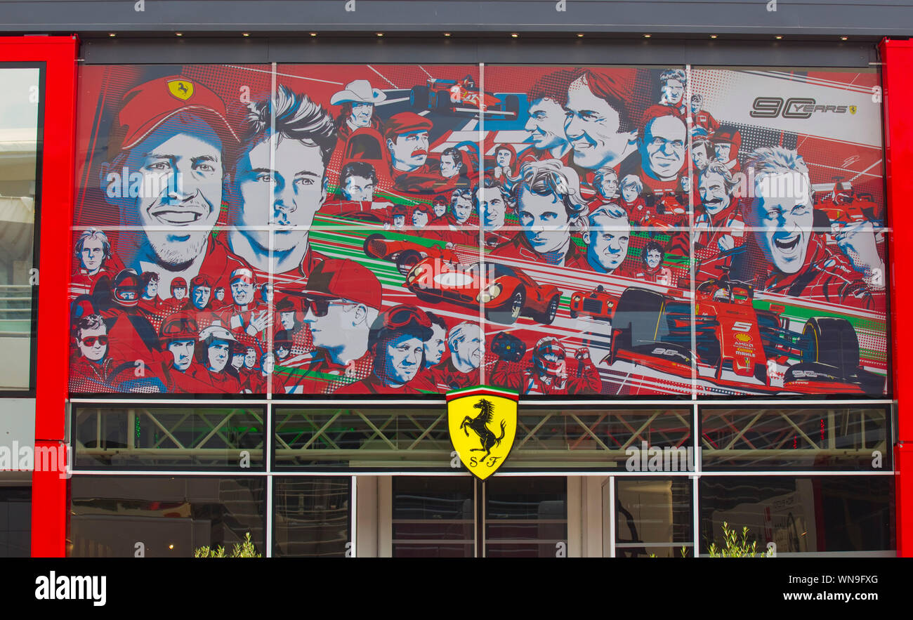 Ferrari paddock atmosphere hi-res stock photography and images - Alamy
