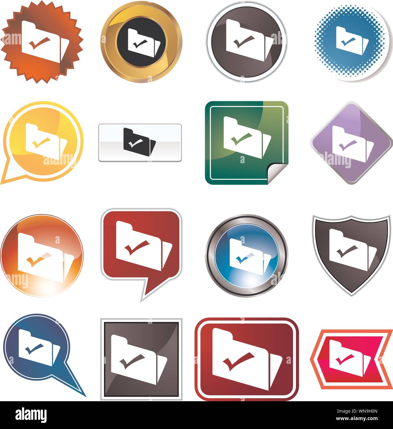 Folders check Cut Out Stock Images & Pictures - Alamy