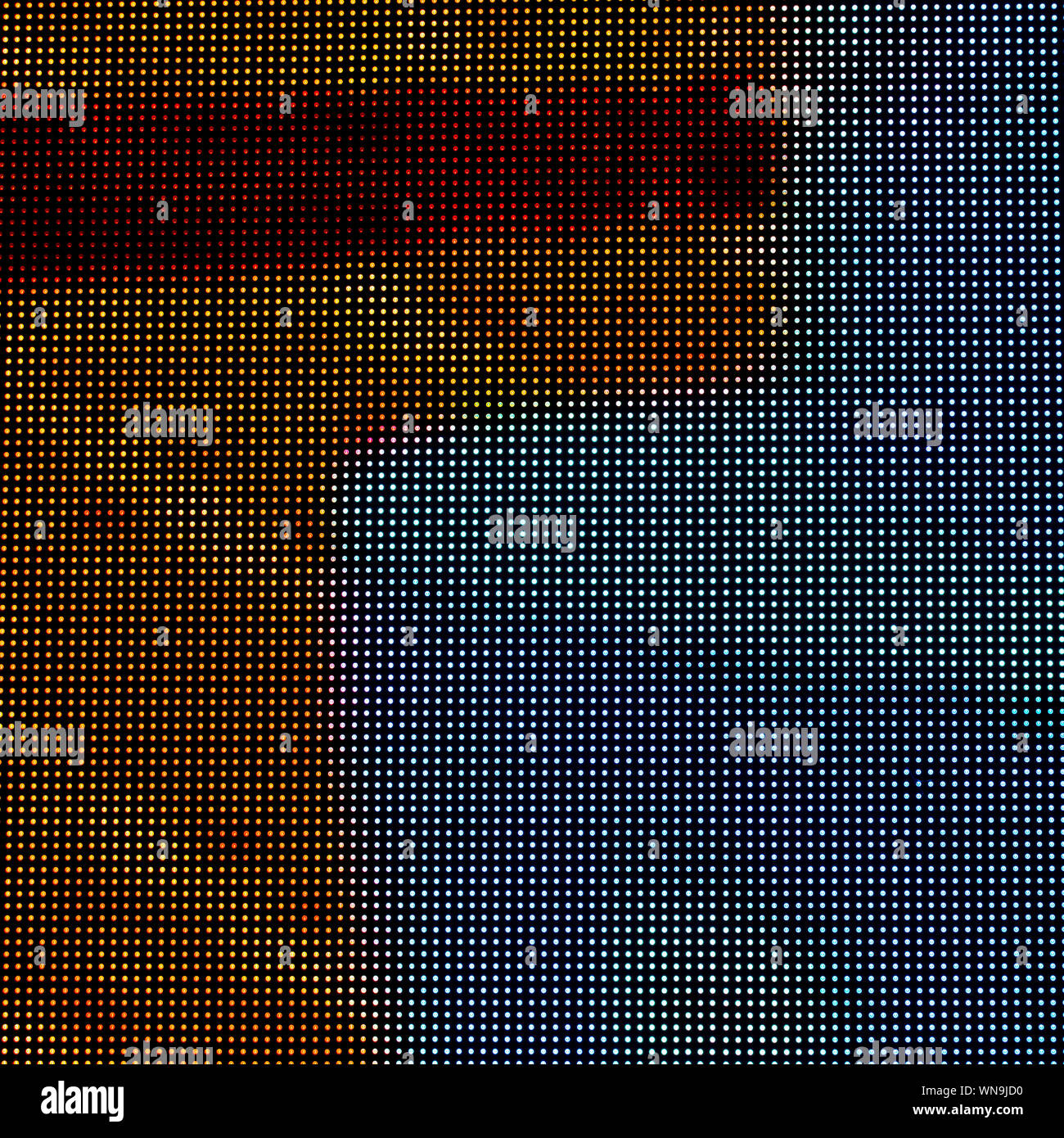 LED background display that shows the magnificent colorful Stock Photo ...