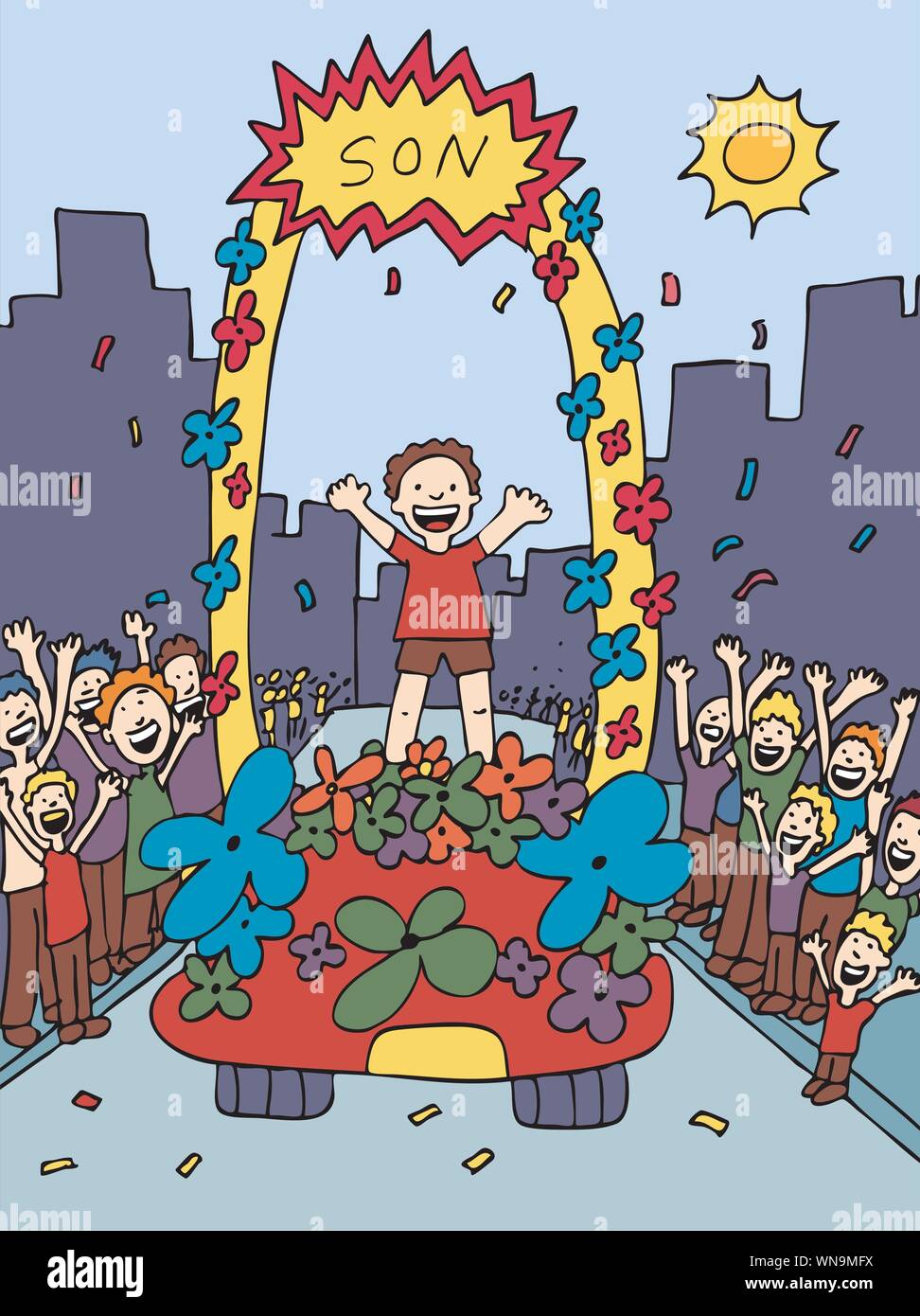 Sons of art Stock Vector Images - Alamy