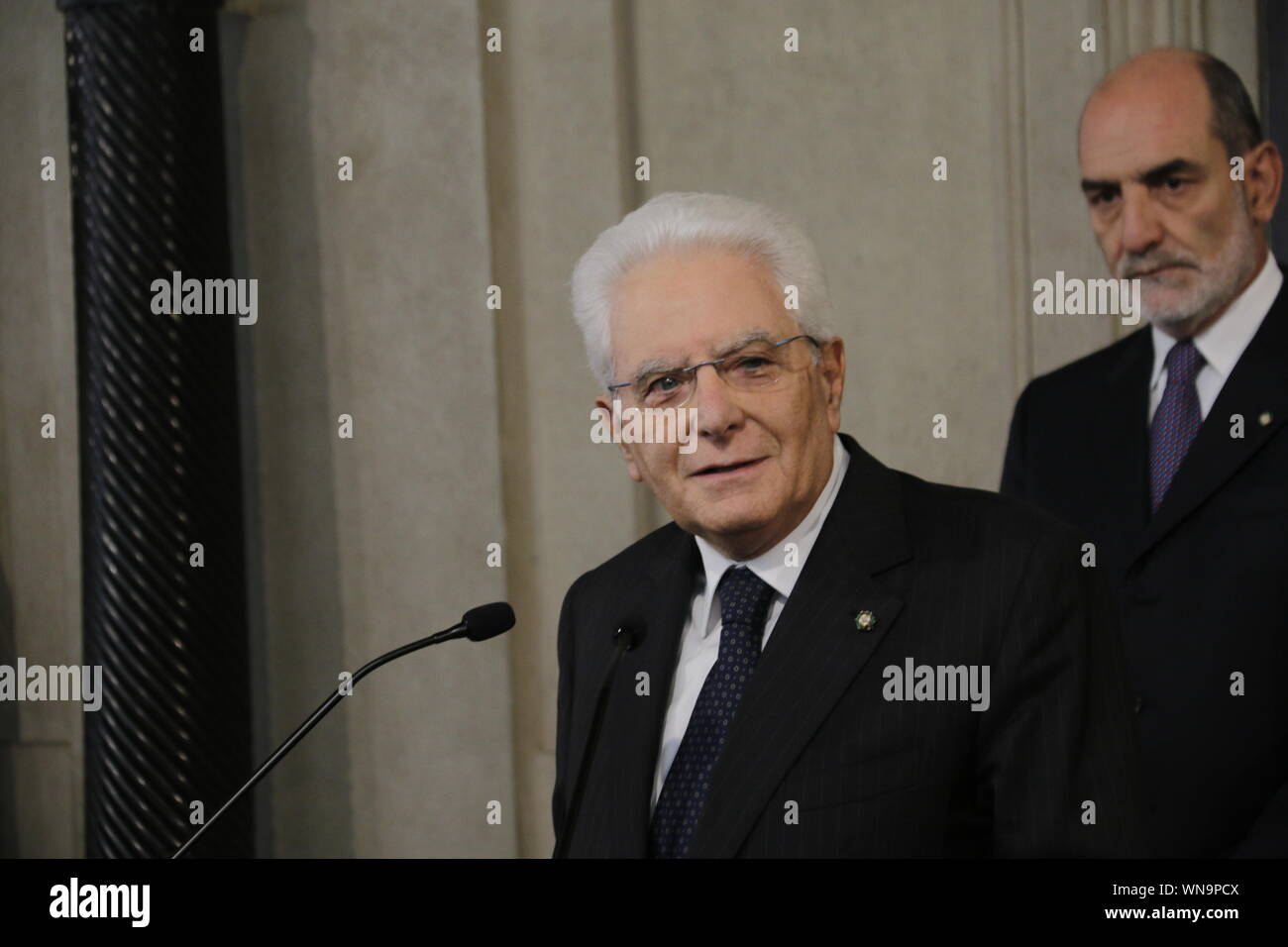 SERGIO MATTARELLA , PRESIDENTE DELLA REPUBBLICA ITALIANA AL QUIRINALE ...