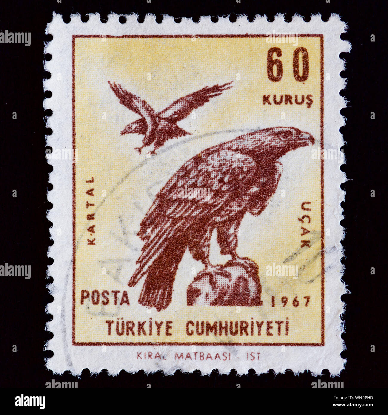 Postage stamp turkey hi-res stock photography and images - Alamy