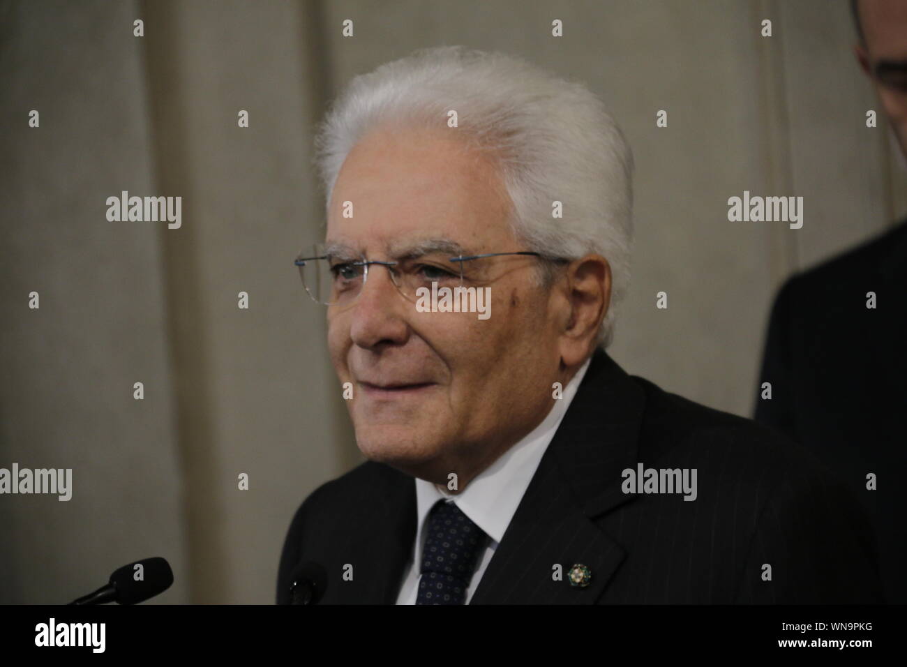 SERGIO MATTARELLA , PRESIDENTE DELLA REPUBBLICA ITALIANA AL QUIRINALE ...