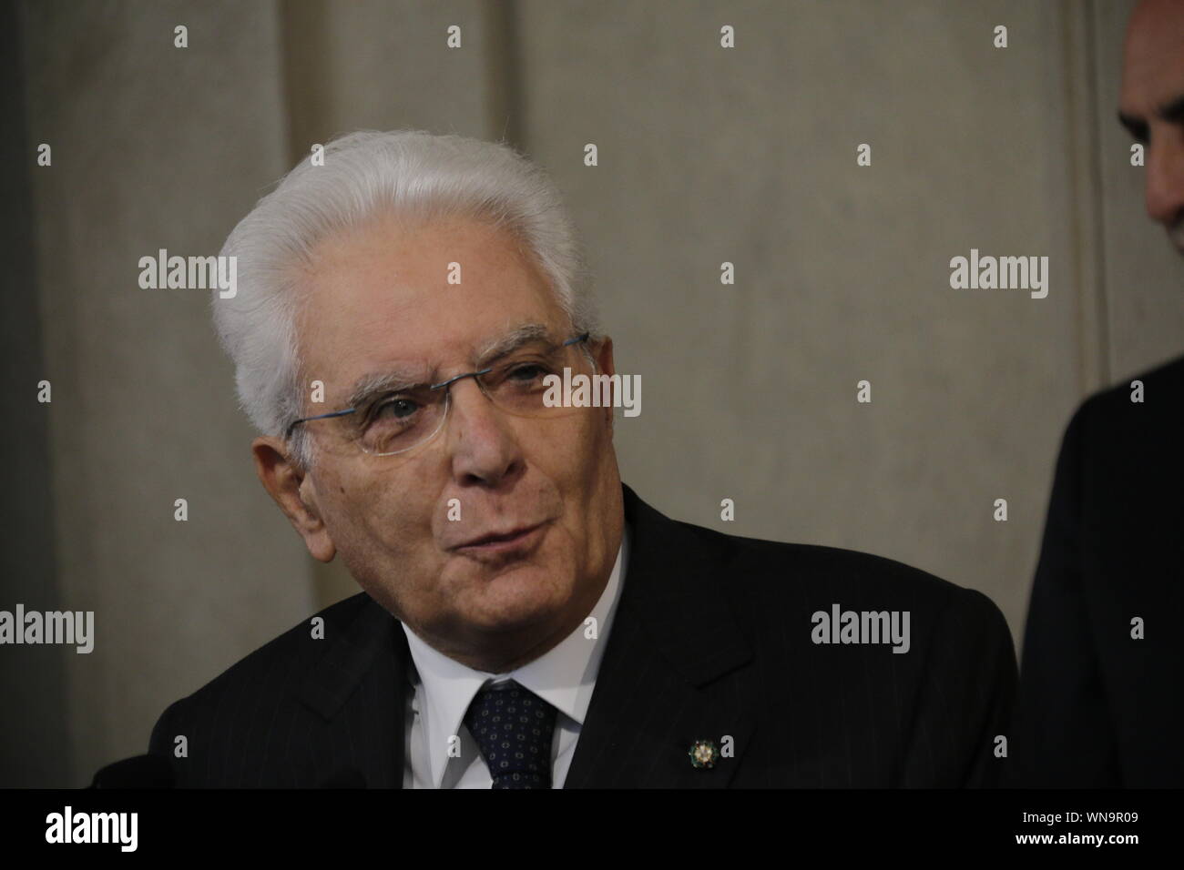 SERGIO MATTARELLA , PRESIDENTE DELLA REPUBBLICA ITALIANA AL QUIRINALE ...