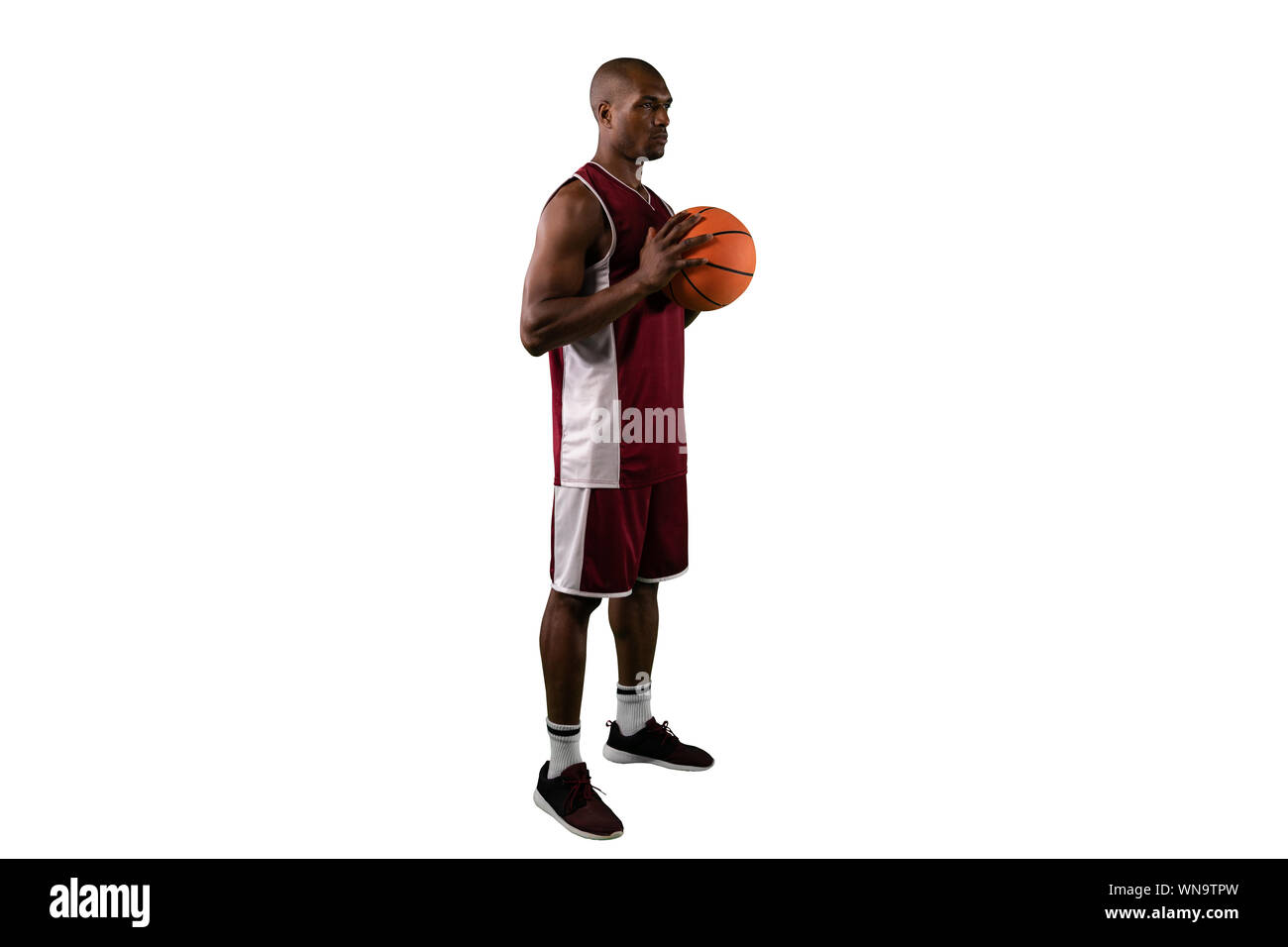 African american basketball player Cut Out Stock Images & Pictures - Alamy