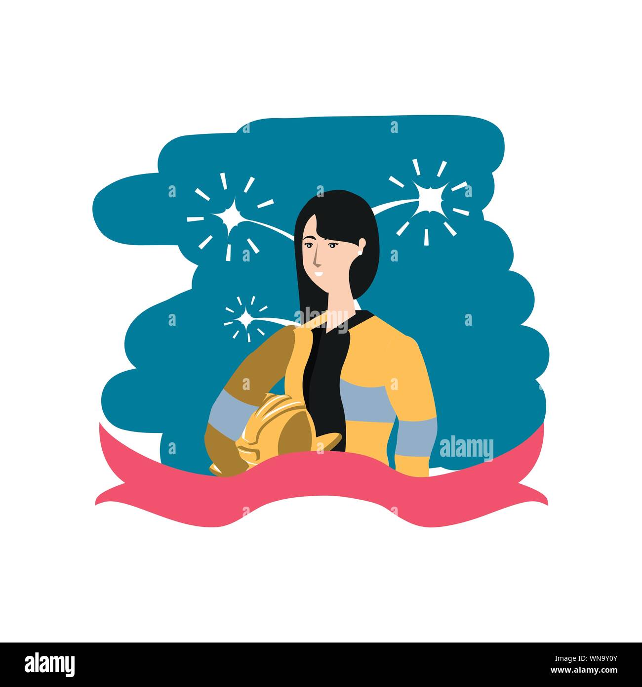 Female fire brigade Cut Out Stock Images & Pictures - Alamy