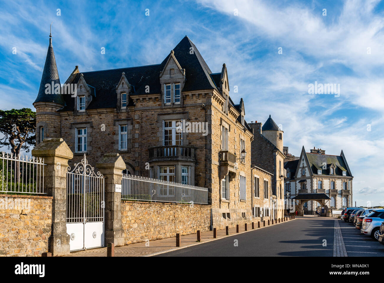 Roscoff town brittany france hi-res stock photography and images - Alamy