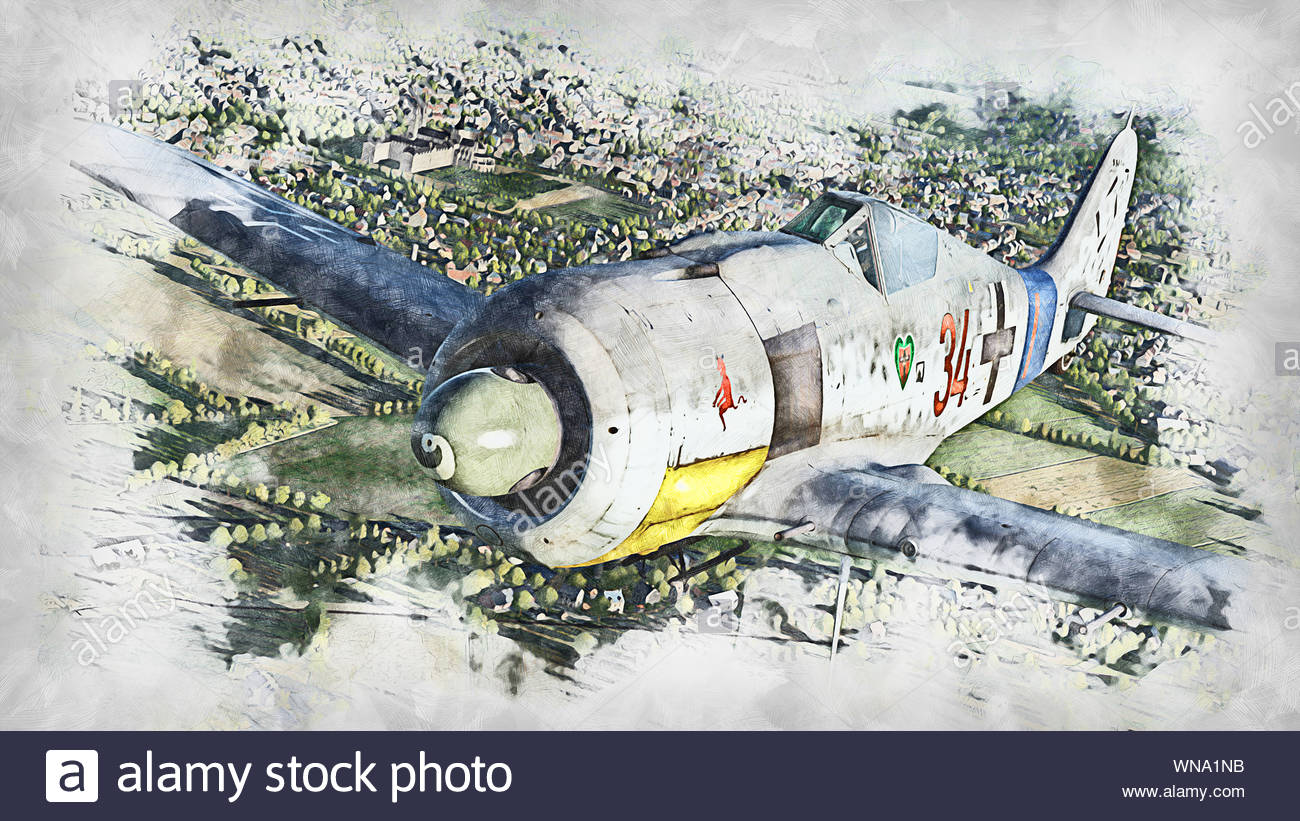 Focke Wulf 190 High Resolution Stock Photography and Images - Alamy