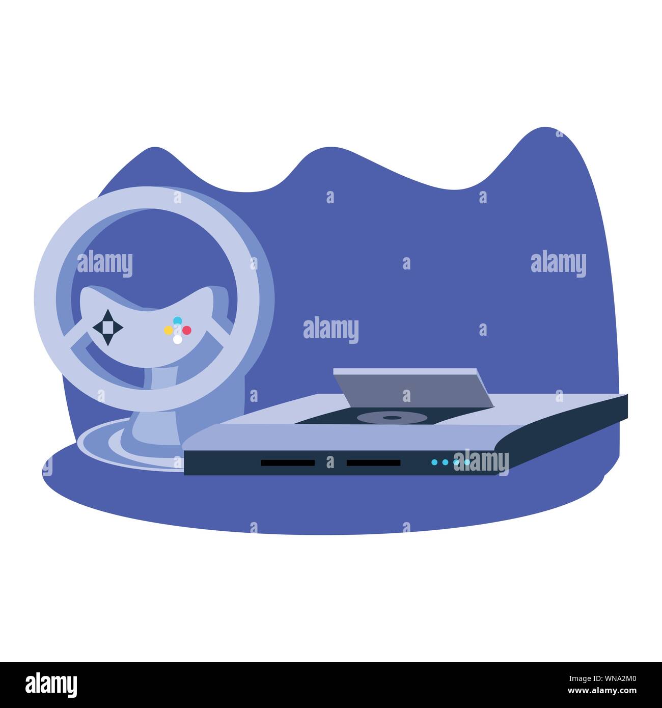 Car entertainment console Cut Out Stock Images & Pictures - Alamy