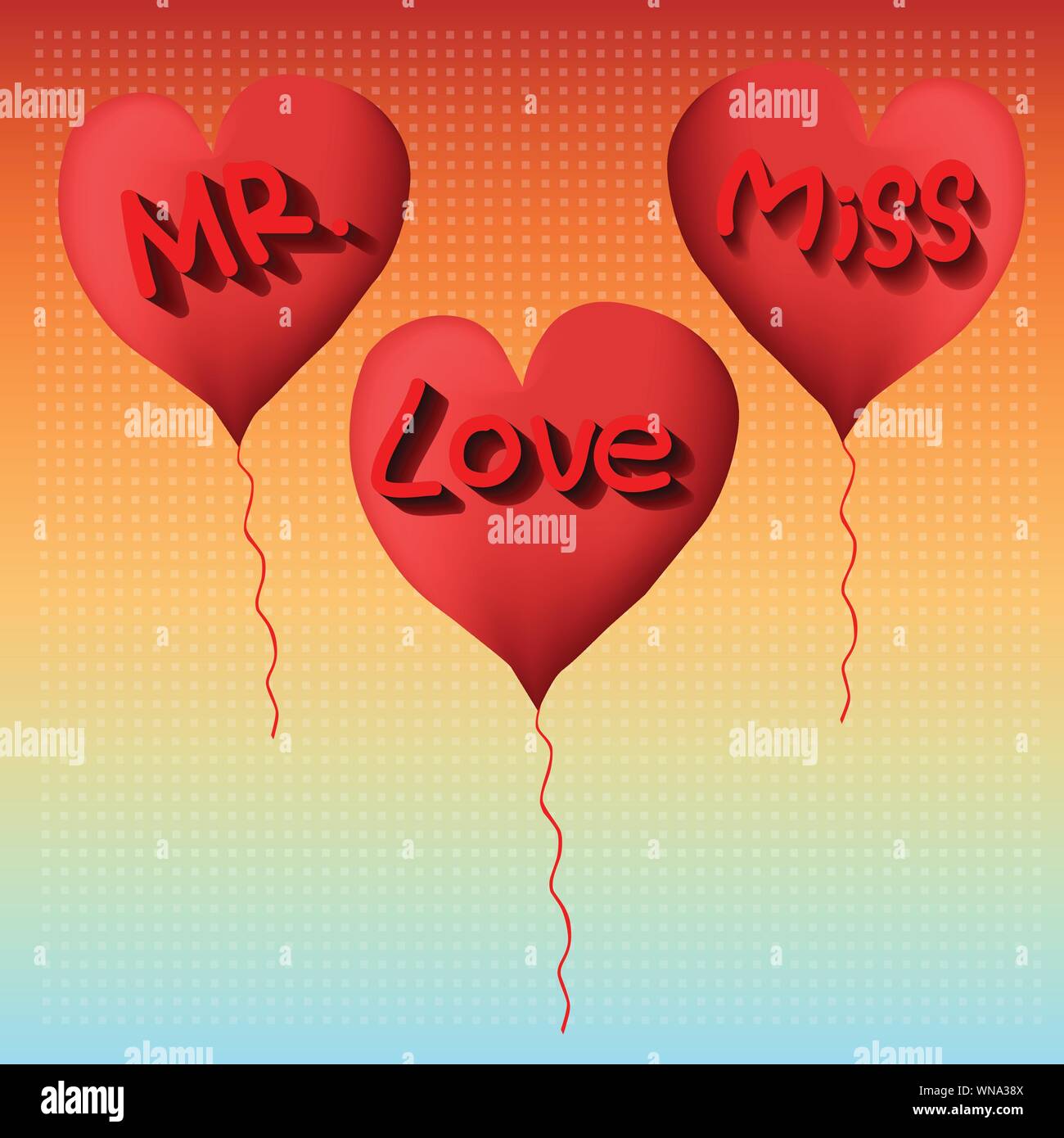 Miss mister Stock Vector Images - Alamy