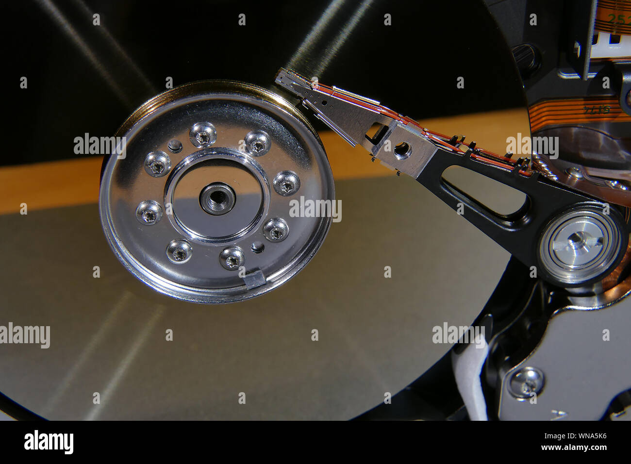 Close up hard disc hi-res stock photography and images - Alamy