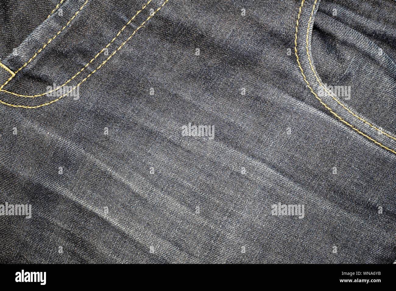 Background texture of old jeans with a pattern of wrinkles Stock Photo ...
