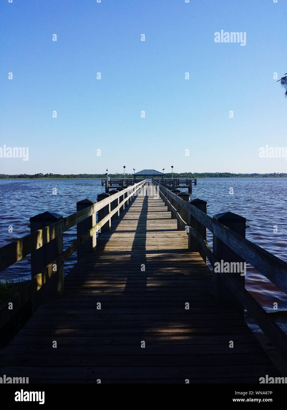 Long wooden pier hi-res stock photography and images - Alamy