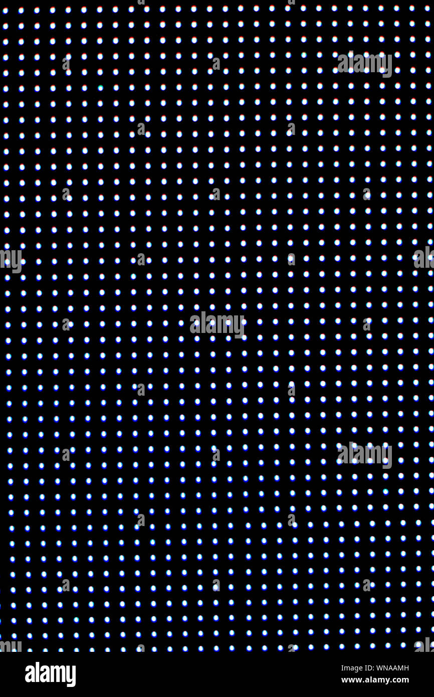 Blur background blue screen technology LED modern and beautiful Stock ...