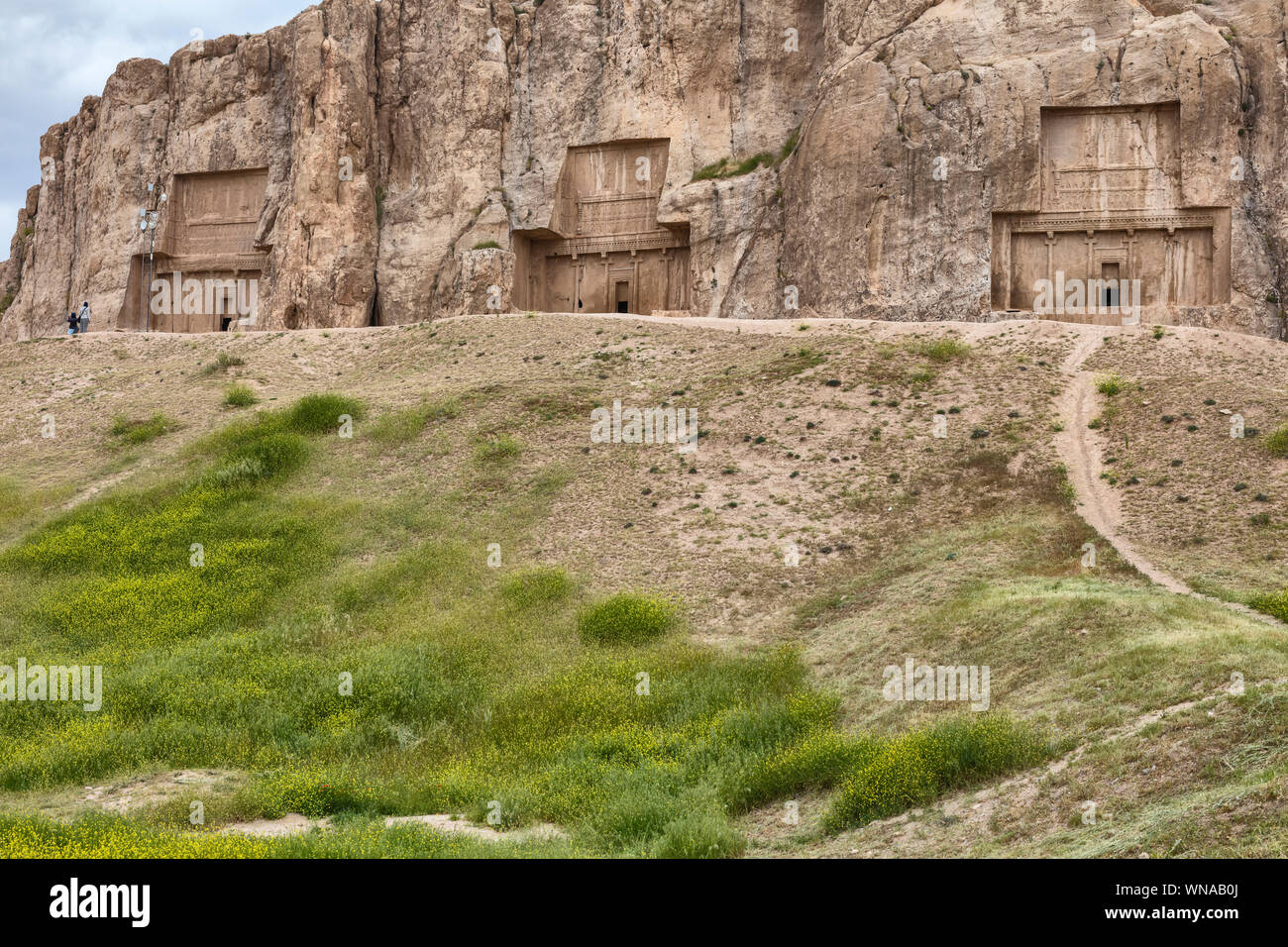 Naqsh-e Rostam, necropolis, Fars Province, Iran Stock Photo - Alamy