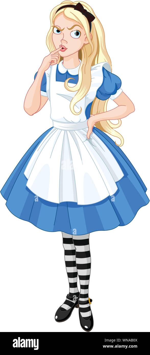 Alice little Cut Out Stock Images & Pictures - Alamy