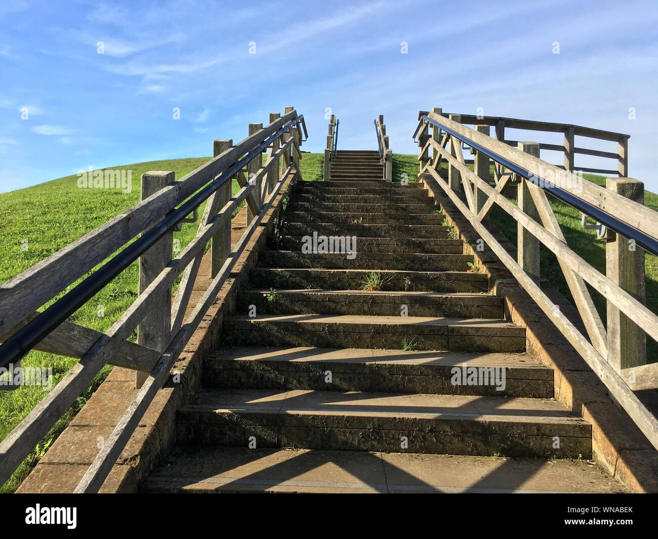 Low angle view narrow stairs hi-res stock photography and images - Alamy
