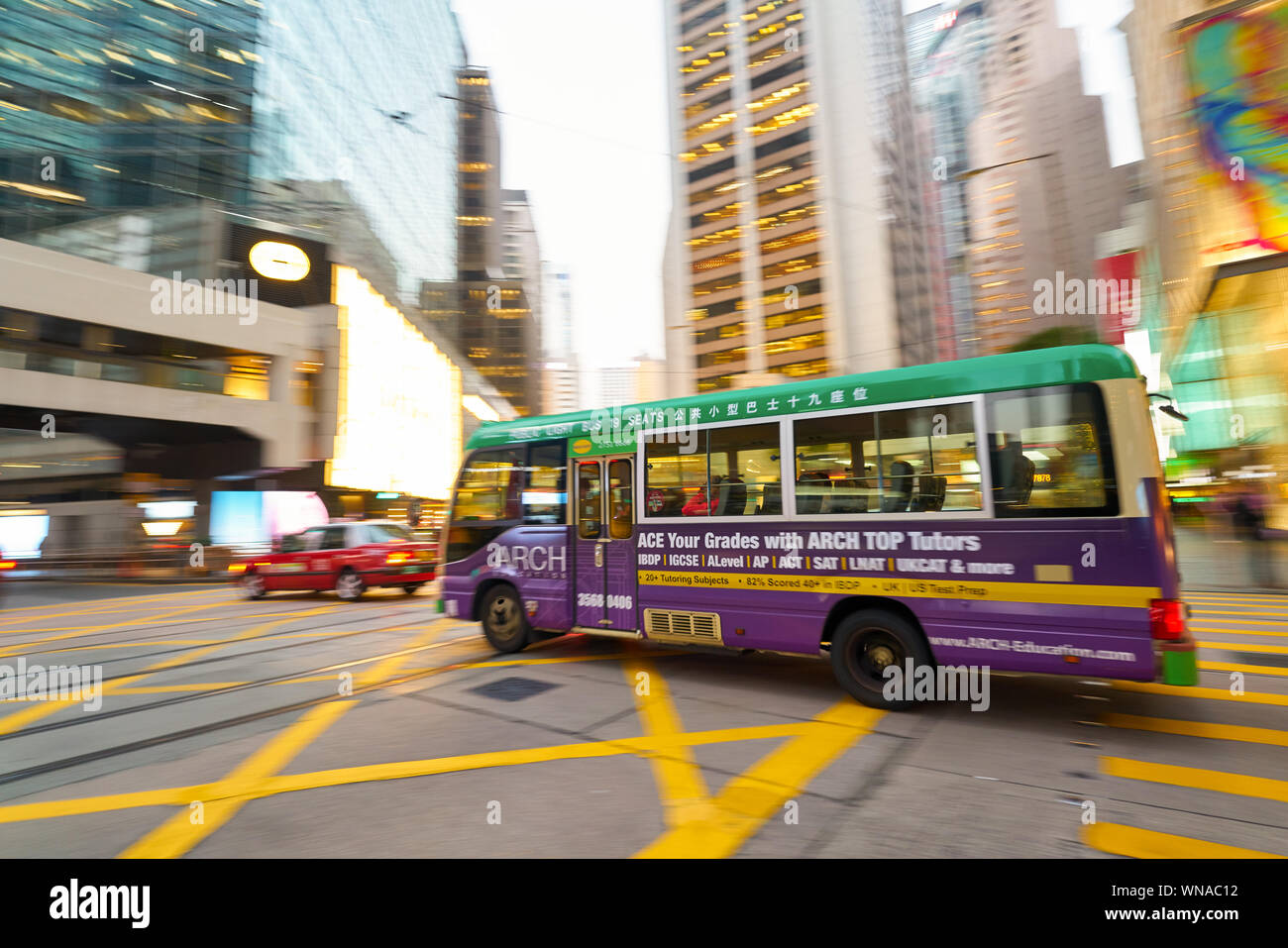 Hong kong minibus hi-res stock photography and images - Alamy
