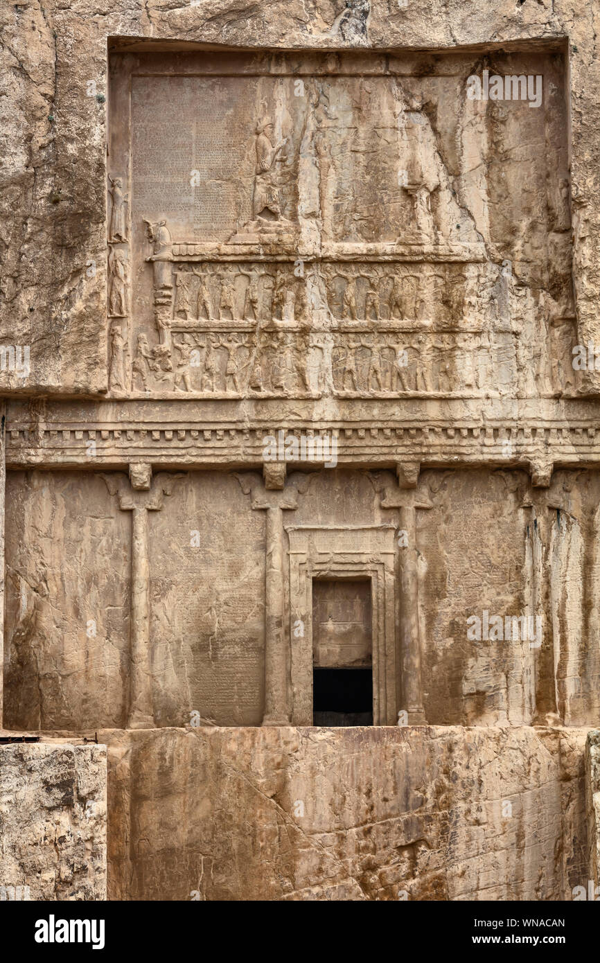 Naqsh-e Rostam, necropolis, Fars Province, Iran Stock Photo - Alamy