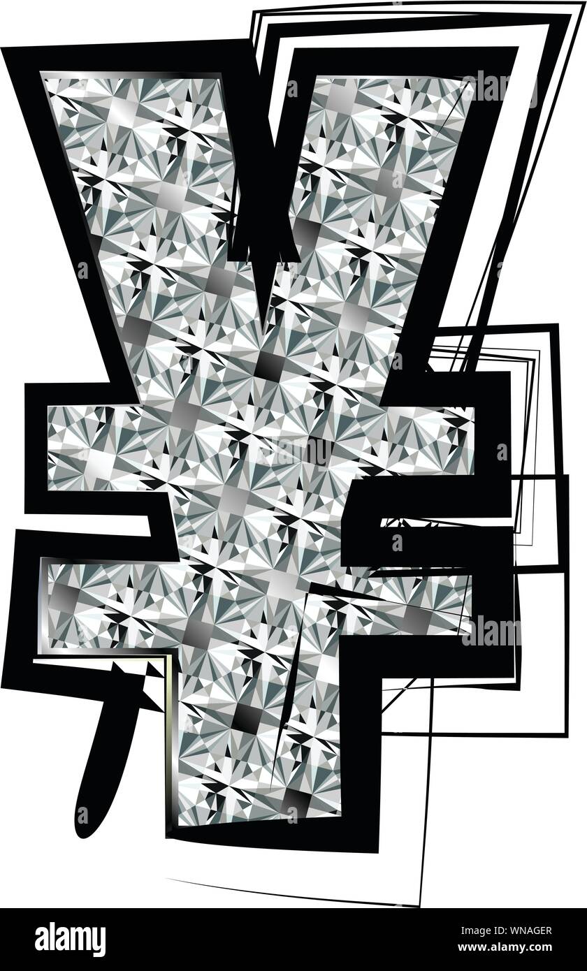 Diamond Font Symbol Stock Vector Image & Art - Alamy