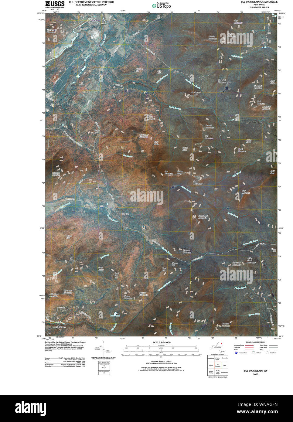 Map of jay Cut Out Stock Images & Pictures - Alamy