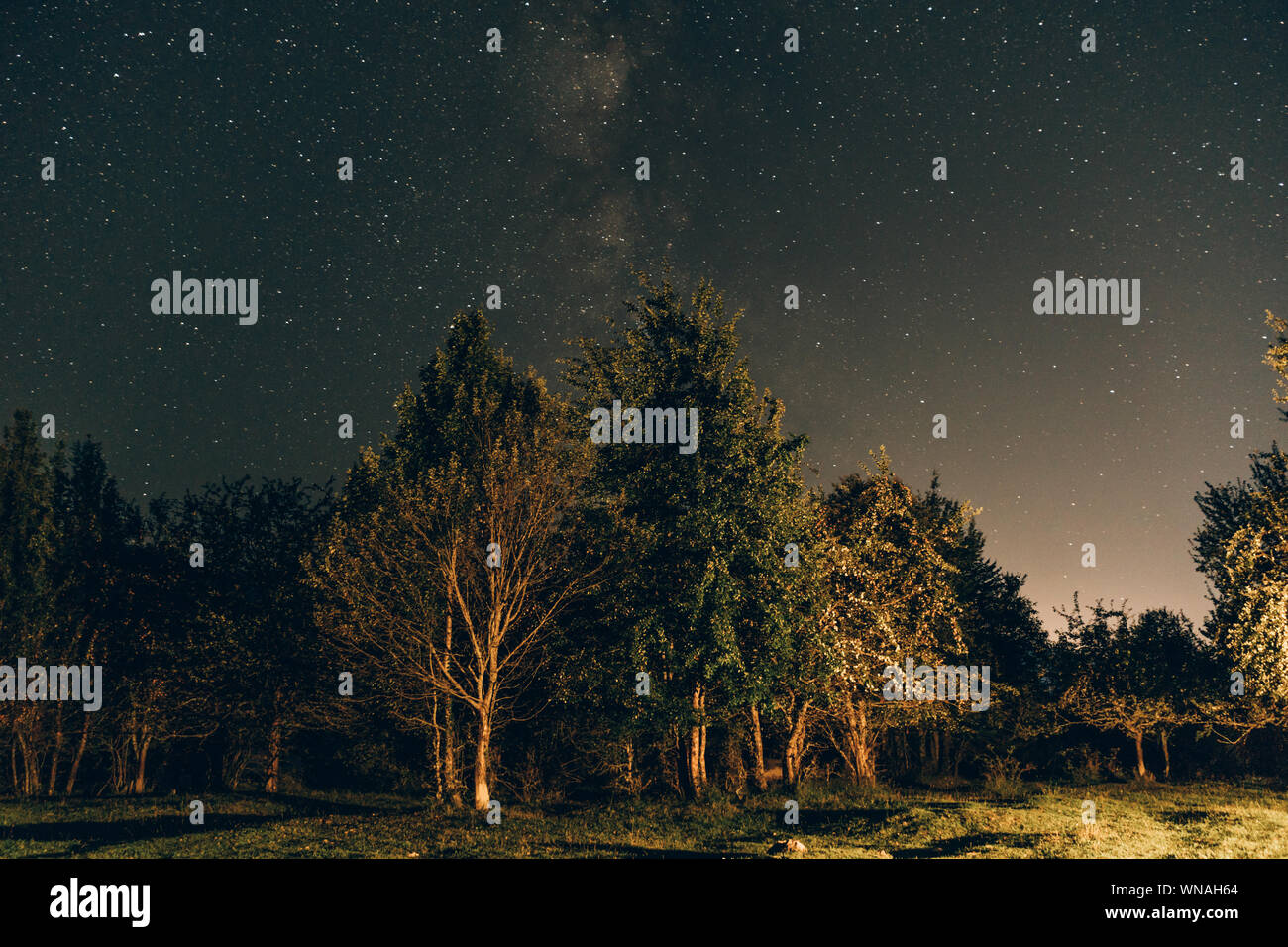 Cosmic starry sky scenic hi-res stock photography and images - Alamy