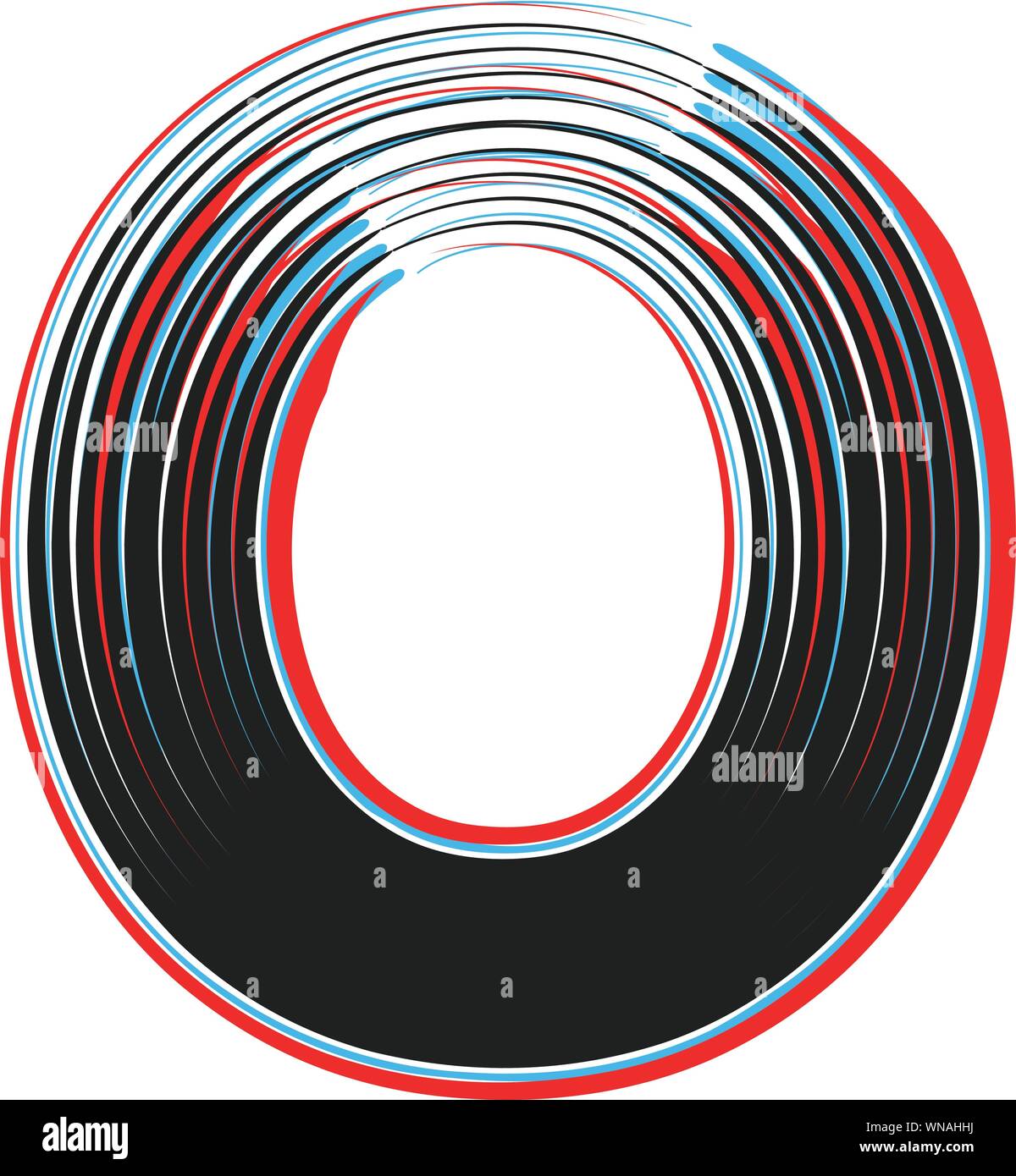 Font illustration letter o Stock Vector Image & Art - Alamy