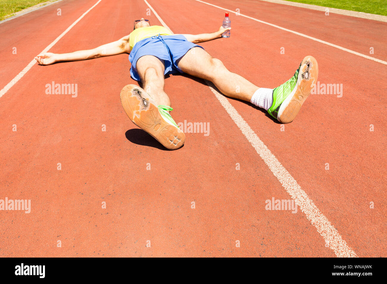 Males Running On Track High Resolution Stock Photography and Images - Alamy