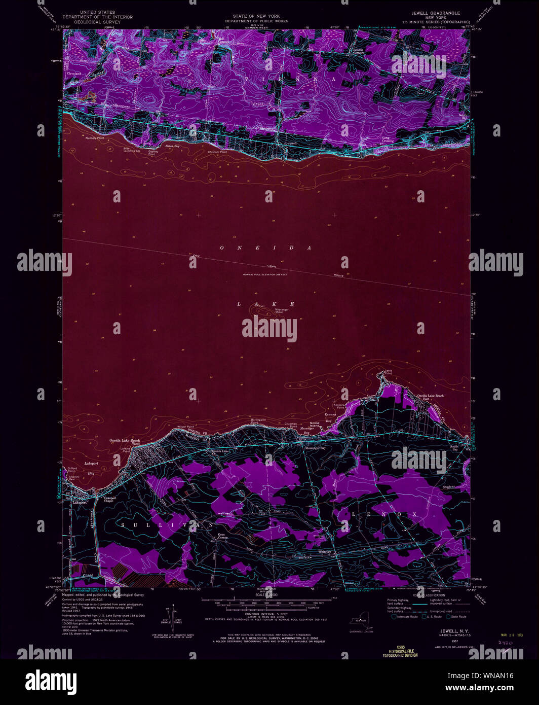 Map of jewell hi-res stock photography and images - Alamy