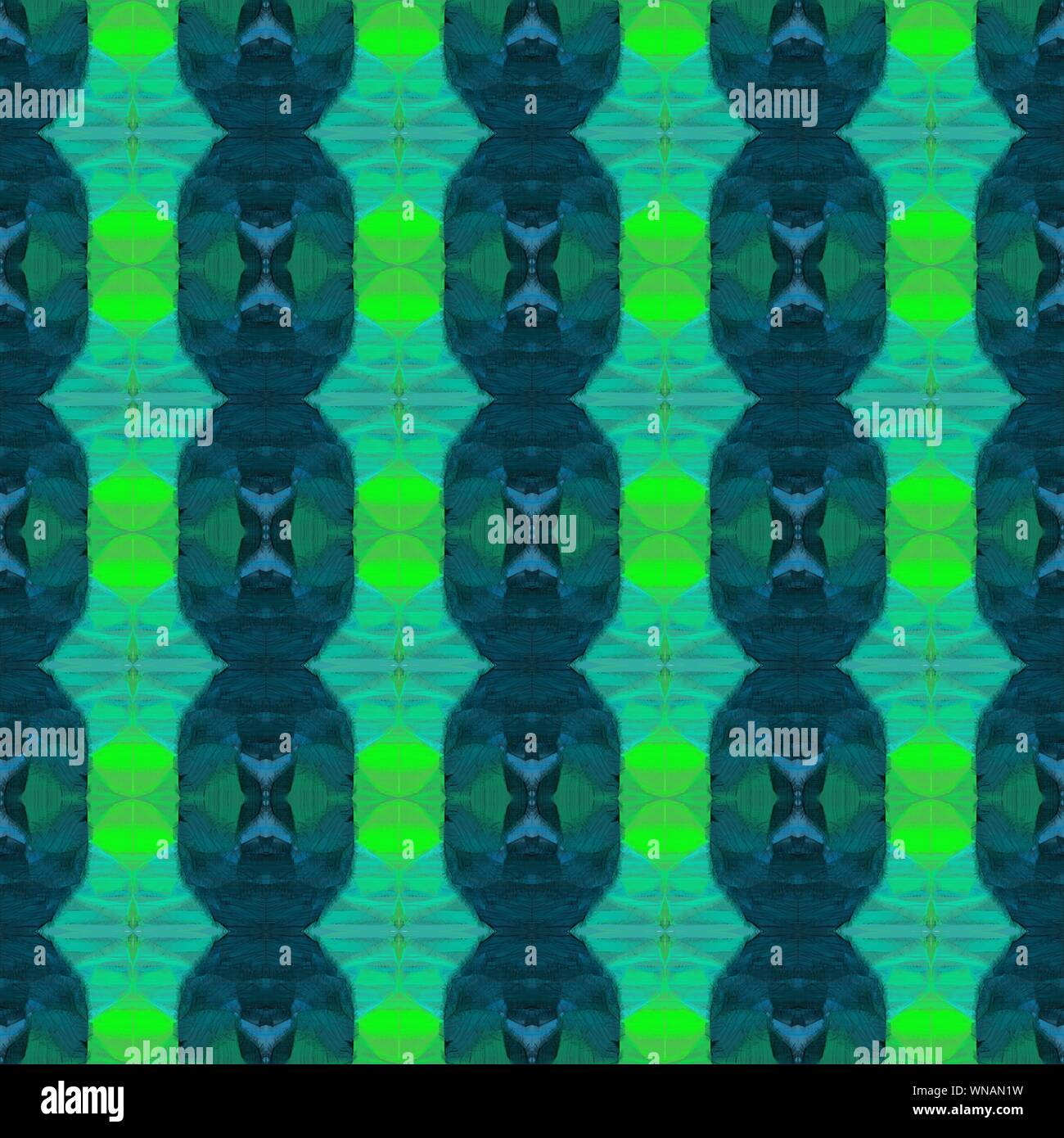 seamless retro pattern with medium sea green and teal green colors ...
