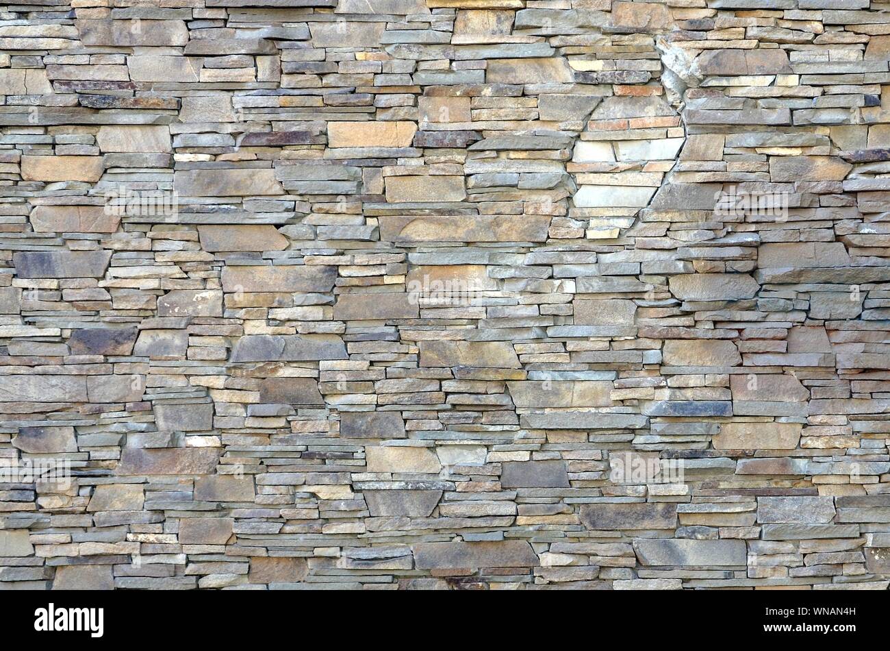 Modern pattern of flatten stone wall decorative surfaces in brown color ...